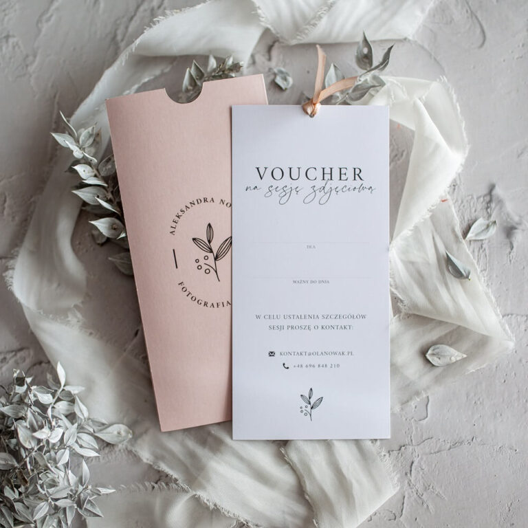 Voucher folder - AB for Wedding